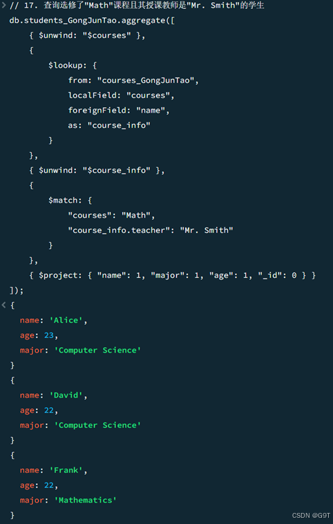Mongodb基本操作实验（超详细！！！）mongodb实验 Csdn博客