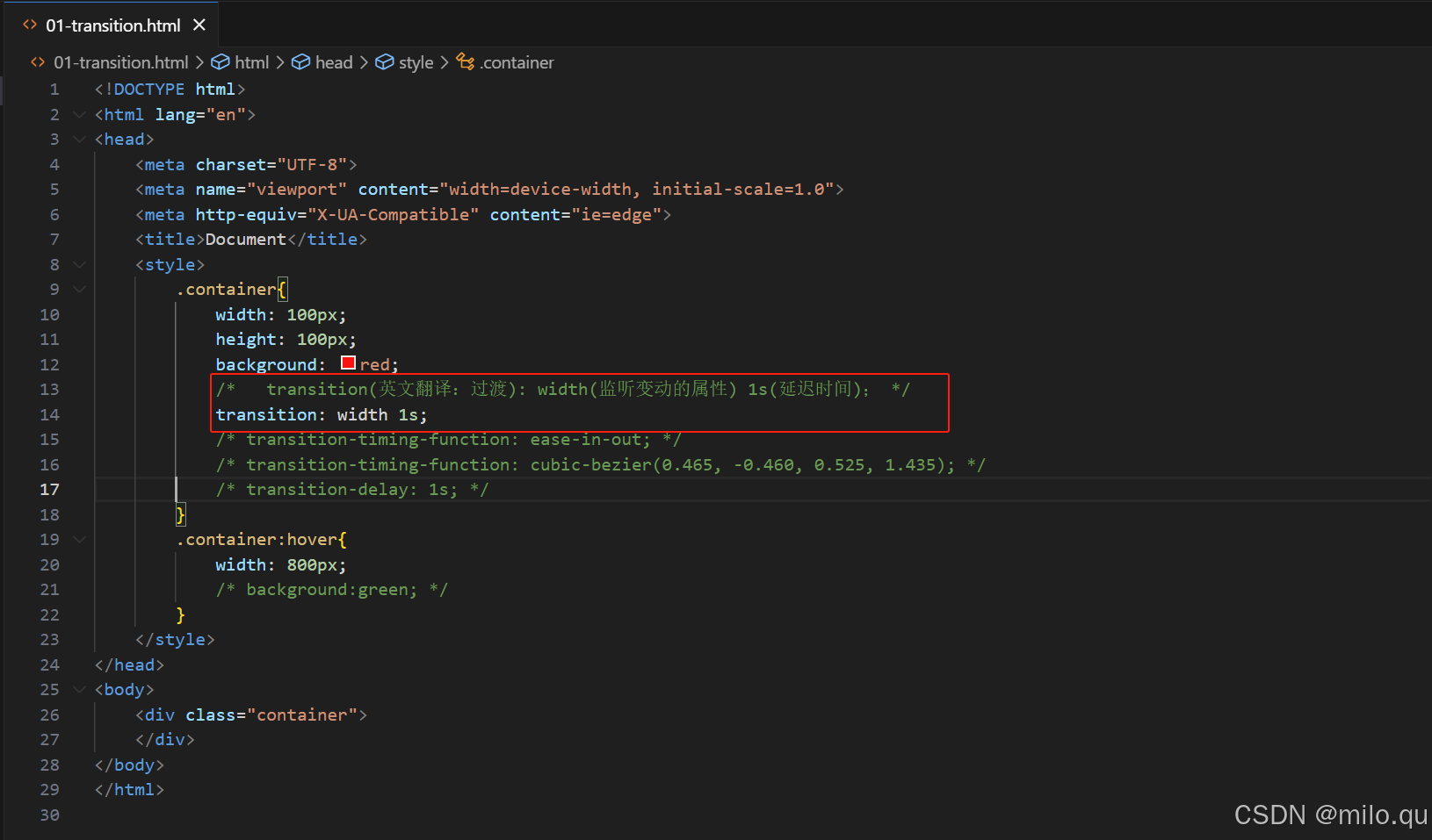 五、CSS动画_transition 动画-CSDN博客