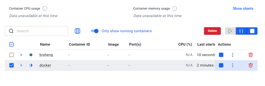Docker部署bisheng（记录第二次登录出现的若干问题）_cannot start docker compose application. reason: c-CSDN博客