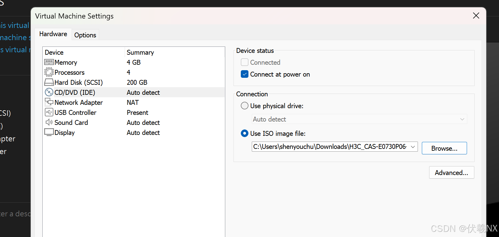 VMware 安装新华三H3C CAS虚拟化平台-CSDN博客