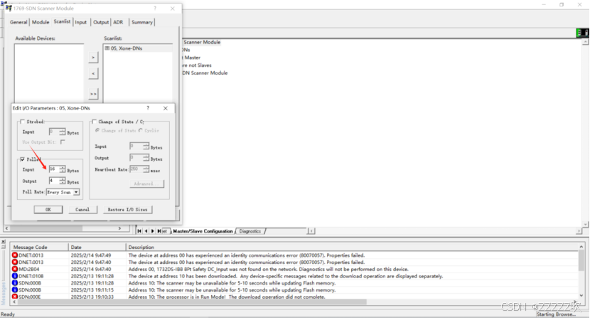 AB -1769-SDN DeviceNet主站使用北京骥远网关ET091M与Modbus RTU从站变频器通讯_rsnetworx for devicenet-CSDN博客