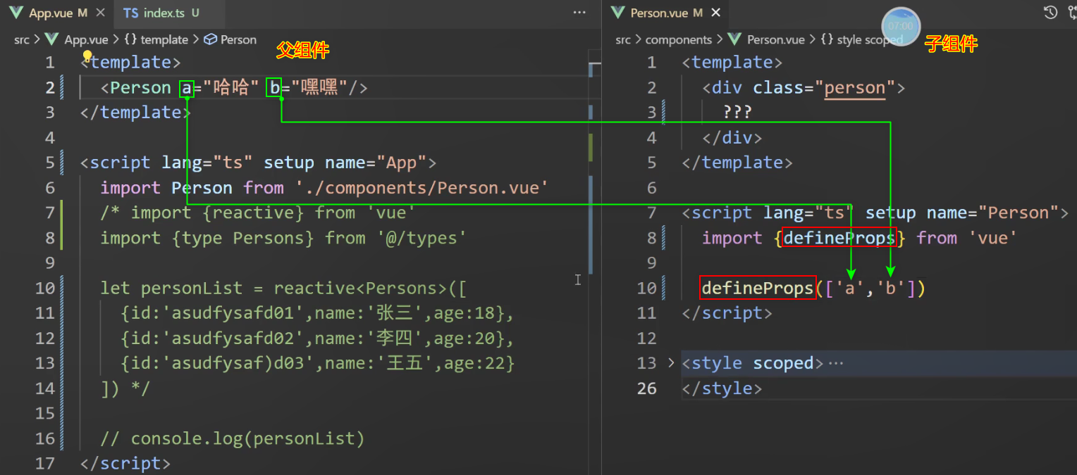 Vue中的props学习笔记_vue props-CSDN博客