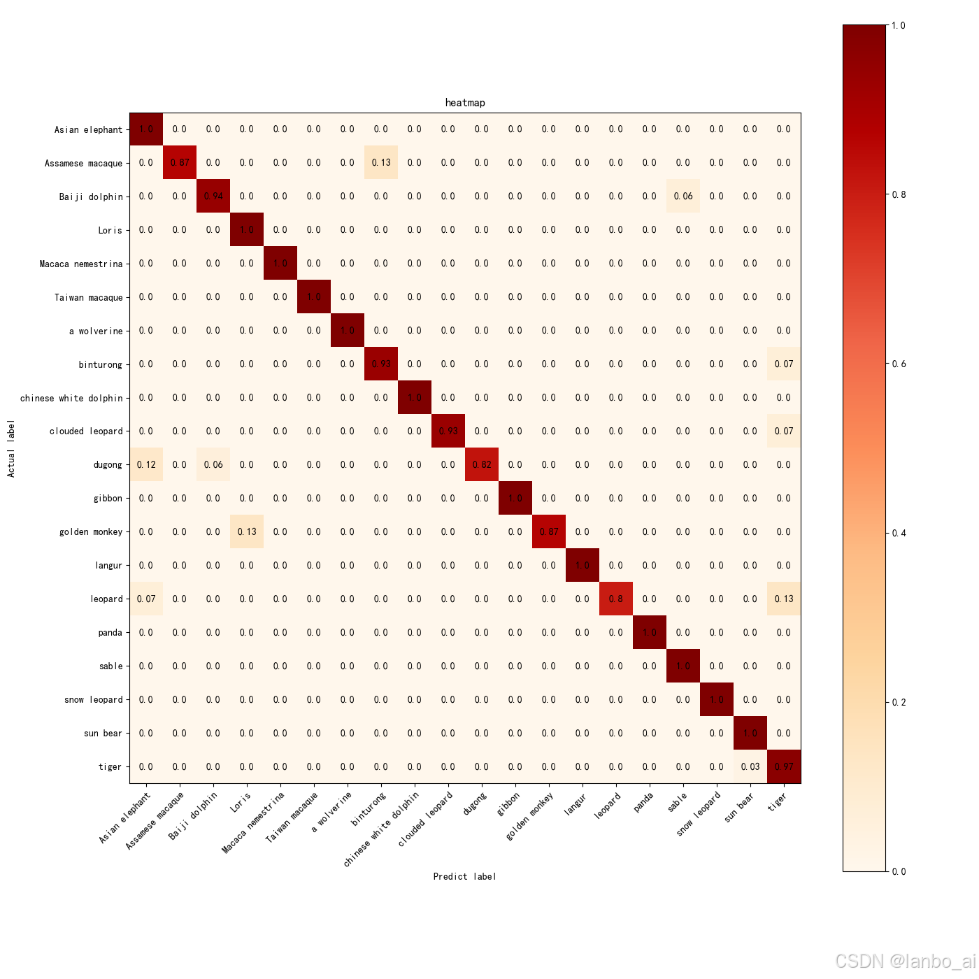 基于卷积神经网络的动物识别系统，resnet50，mobilenet模型【pytorch框架+python源码】_基于神经网络的动物识别系统-CSDN博客
