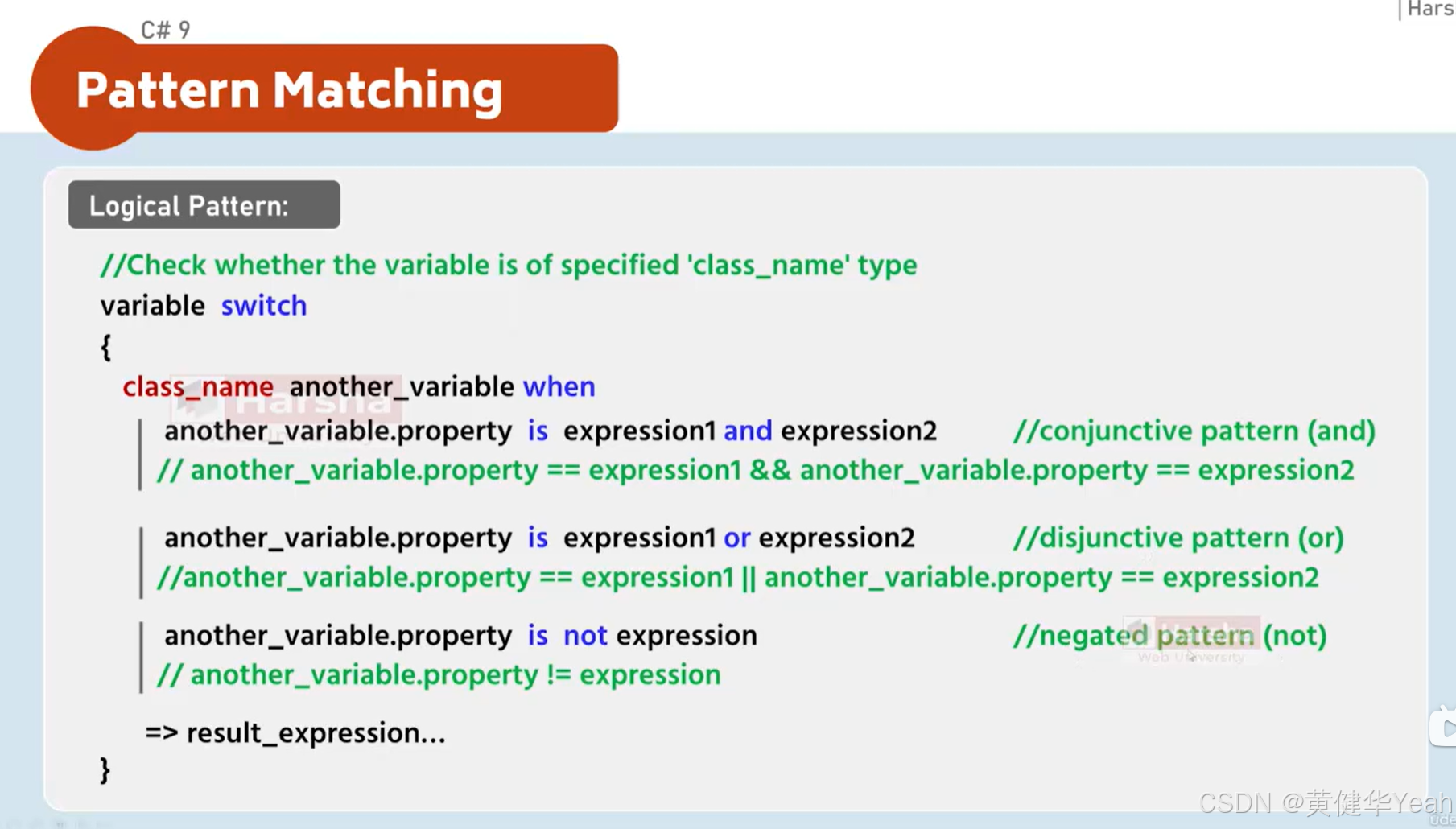298 Pattern Matching - Relational and Logical Pattern-CSDN博客