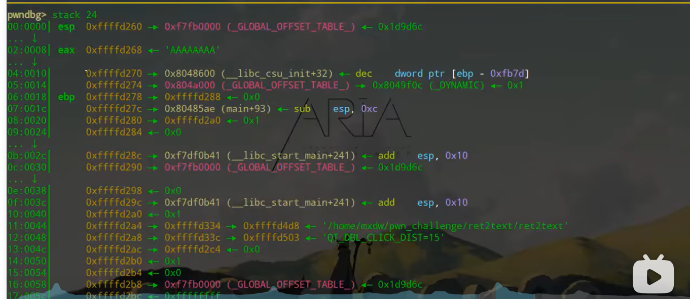 B站 XMCVE Pwn入门课程学习笔记（2）_xmcve 2020 ctf pwn入门课程 赛题文件-CSDN博客