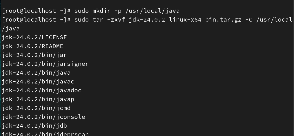 任务一：java下载、安装、配置（Linux CentOS9）_java 安装 linux-CSDN博客