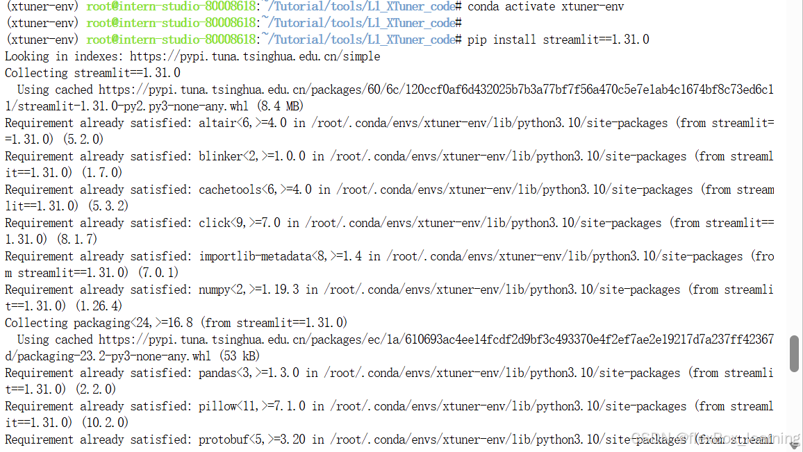 书生大模型-L1G5000-XTuner 微调个人小助手认知_书生通用大模型 微调-CSDN博客