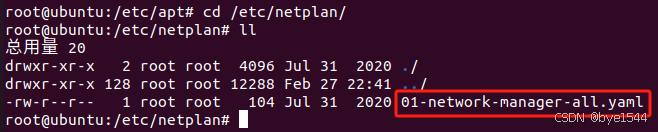 Ubuntu配置静态_01-network-manager-all.yaml-CSDN博客