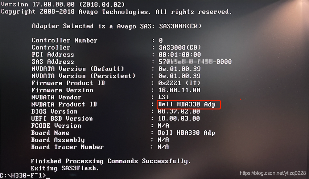 群晖使用DELL H330（LSI 3008）RAID卡刷IT直通模式(转 非原创)_h330阵列卡设置直通-CSDN博客