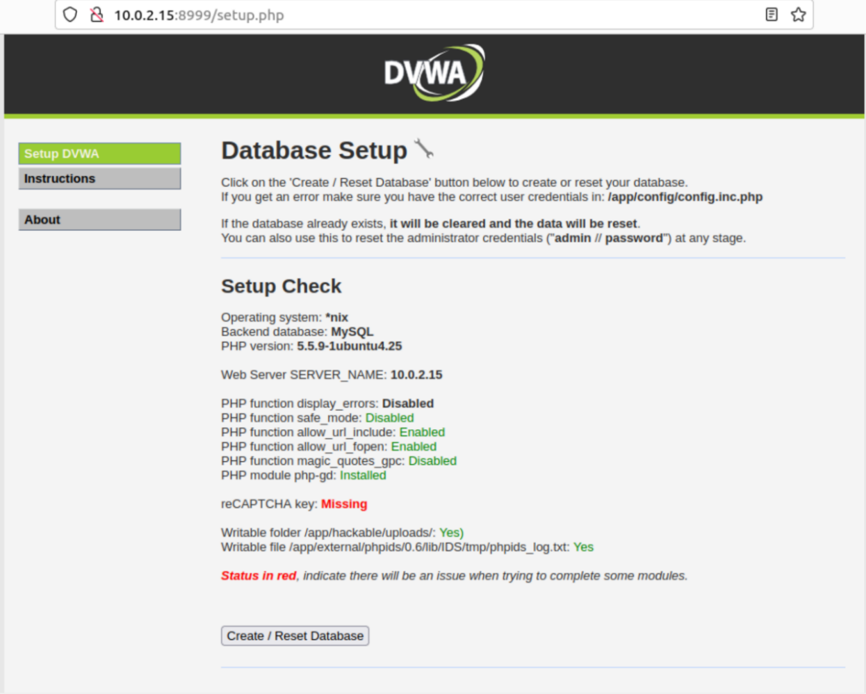 使用docker在Ubuntu系统上搭建DVWA、pikachu靶场_dvwa在ubuntu-CSDN博客