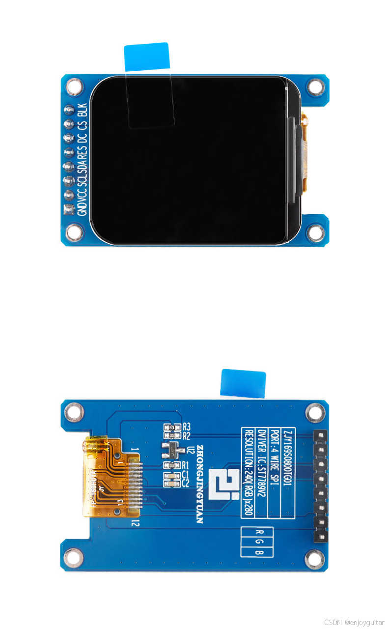 eSPI驱动 TTF屏_7789v2屏幕颜色命令-CSDN博客