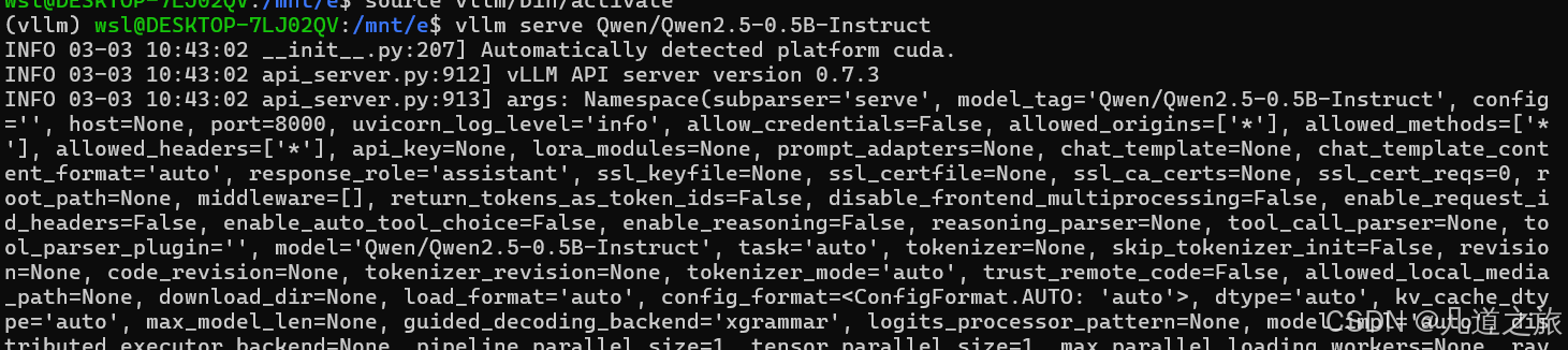 windows下玩转vllm：vllm装好了，怎么使用？_vllm 部署成功后如何访问-CSDN博客