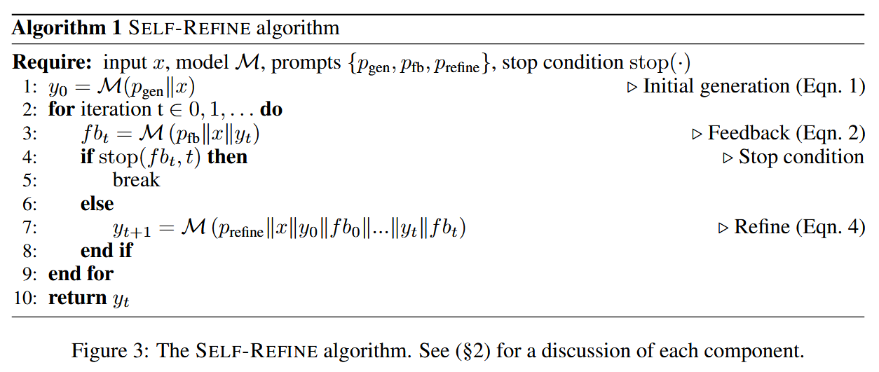 【论文解读】Self-Refine：让大模型进行自我反思与迭代精炼_人工智能_vlln-魔乐社区