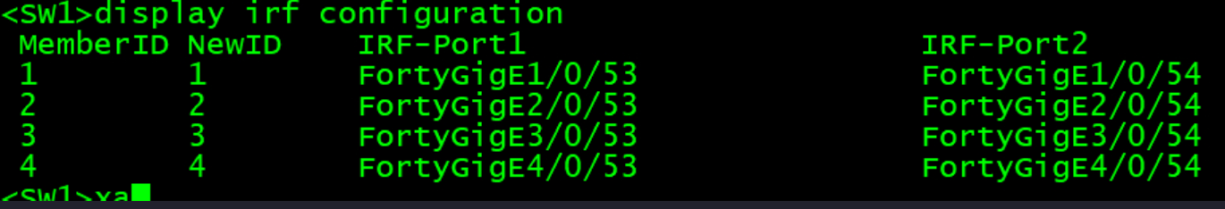 H3C多台交换机IRF堆叠_h3c多台交换机堆叠-CSDN博客