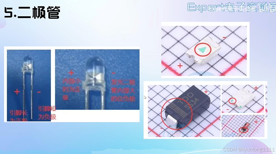 B站expert电子实验室,零基础入门pcb设计【入门篇】电路分析基础 基本元件(二极管三极管场效管)笔记 Csdn博客
