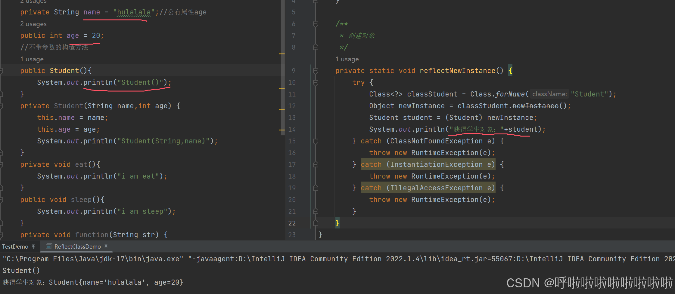 反射、枚举以及lambda表达式--Java_java 对象类保用lamble 反射-CSDN博客