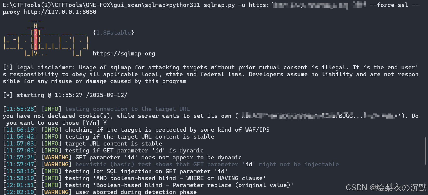 sqlmap [CRITICAL] can‘t establish SSL connection 问题解决方案_can't establish ssl connection-CSDN博客
