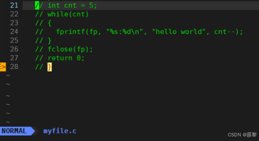 Linux下编写代码——vim编辑器的使用linux Vim Csdn博客