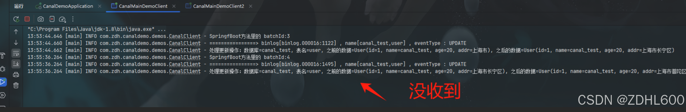 Mysql Canal配置文件详解、canal搭建、Java代码实现数据异构、多客户端连接同一个instance、两个客户分别订阅不同instance订阅是否生效解释_canal 配置文件 ...