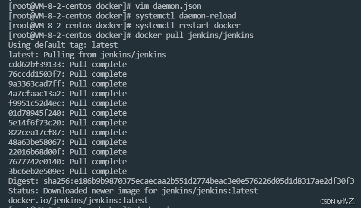 解决拉取镜像报Error response from daemon: Get “https://registry-1.docker.io/v2/“: net/http: request ...