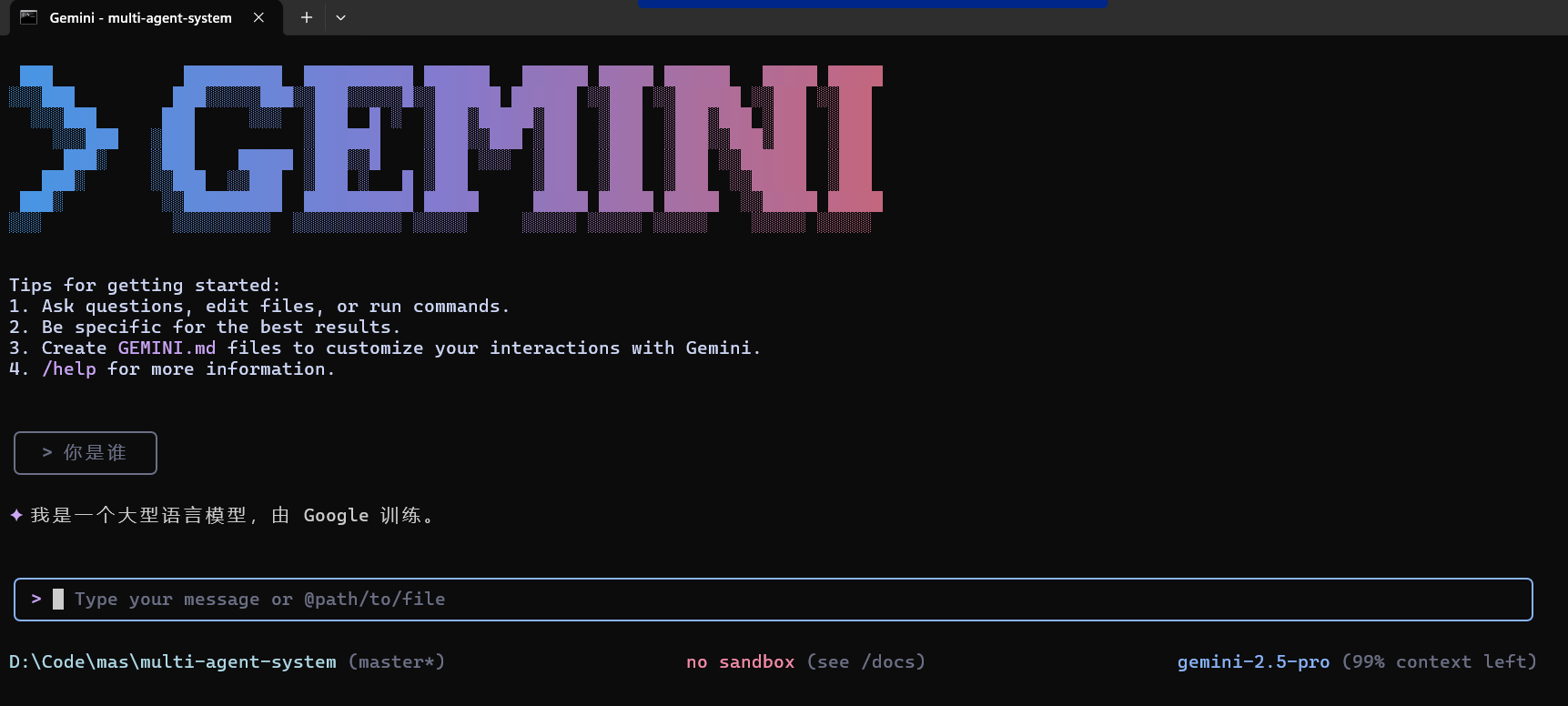 Vibe Coding - Gemini ： API Error: exception TypeError: fetch failed sending request_[api error ...