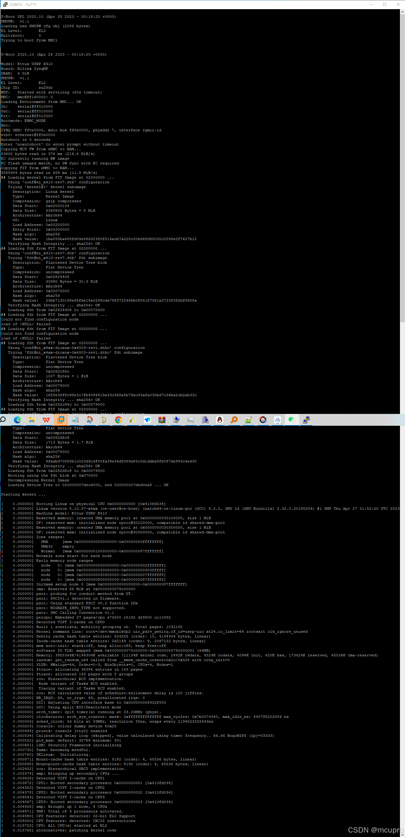 X410启动过程串口的显示_could not find configuration node-CSDN博客
