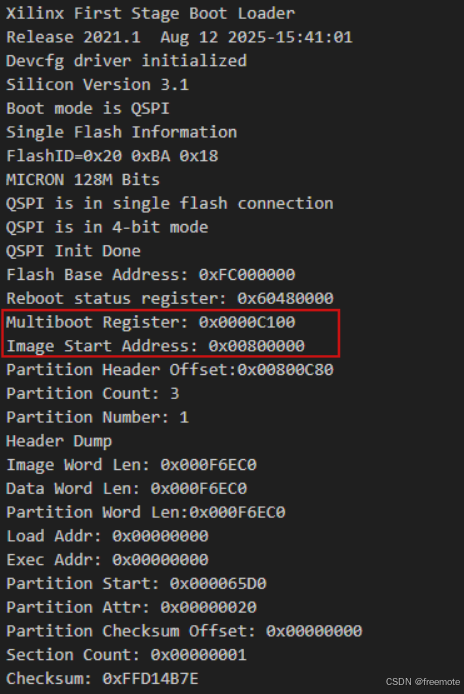 ZYNQ7020 利用Multiboot，实现裸机程序升级_zynq multiboot-CSDN博客