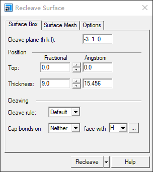 Materials Studio学习笔记（十二）——Layer builder_materials studio切面-CSDN博客