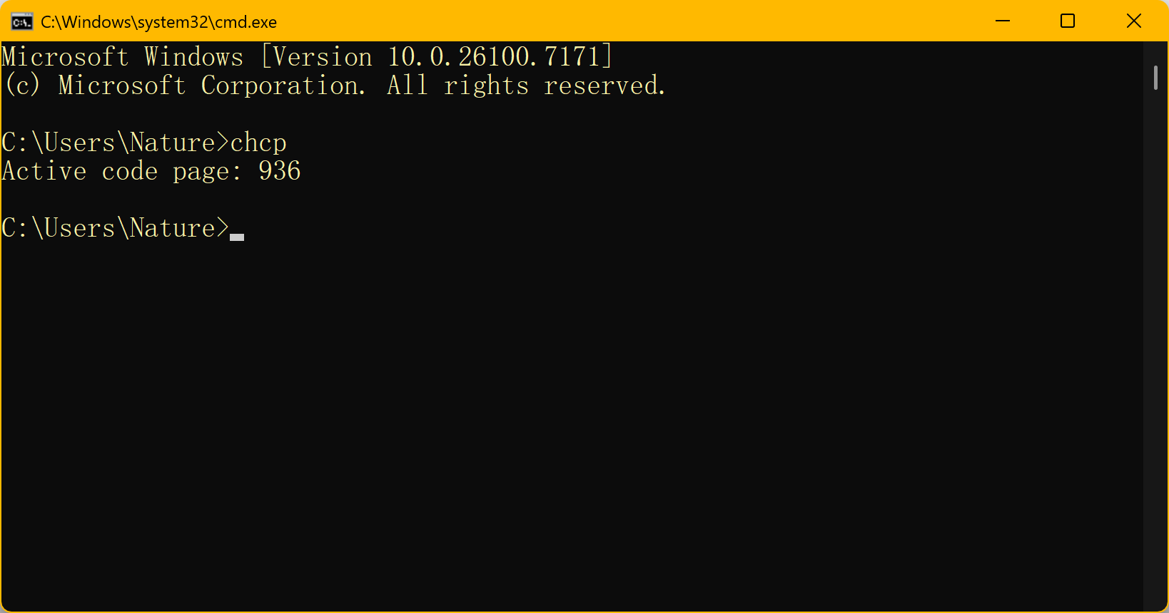 处理Windows11中cmd终端的中文乱码_win11终端中文乱码-CSDN博客