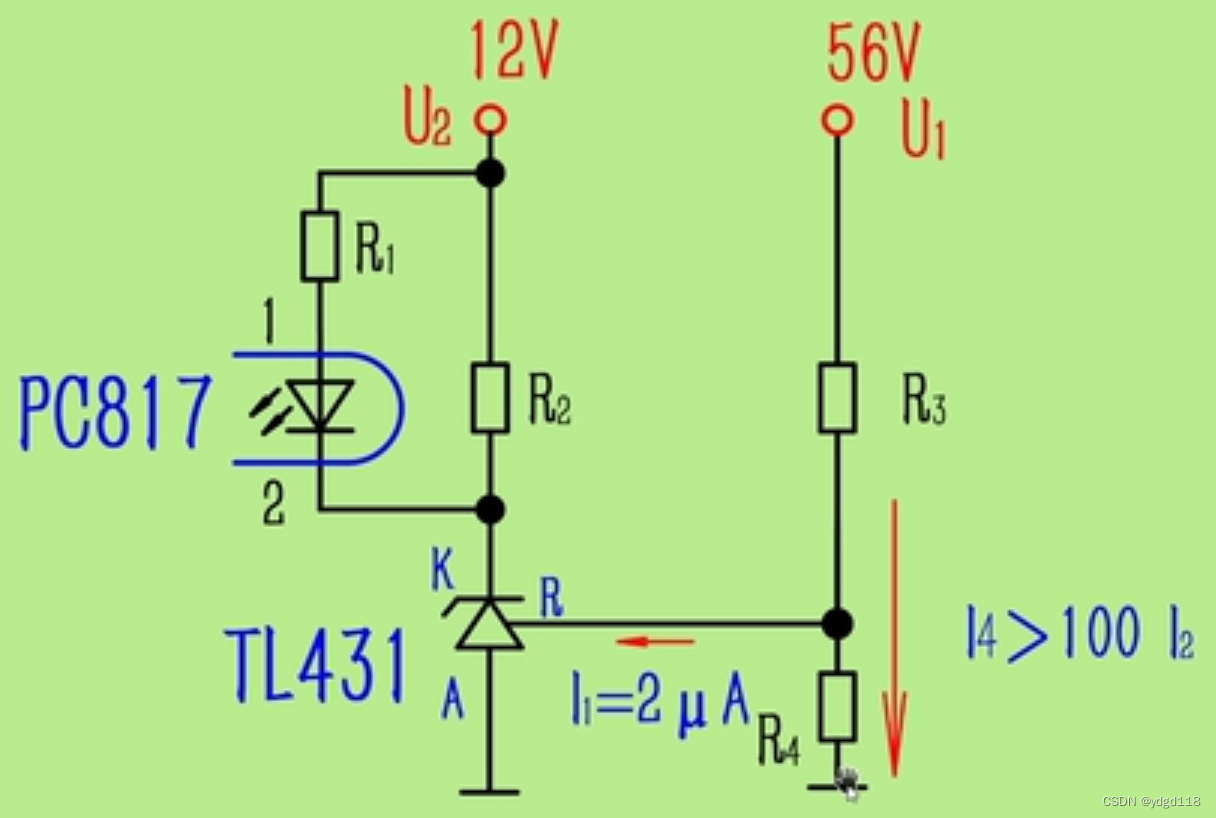 开关电源PC817光耦+TL431反馈电路设计_tl431与光耦反馈回路设计-CSDN博客
