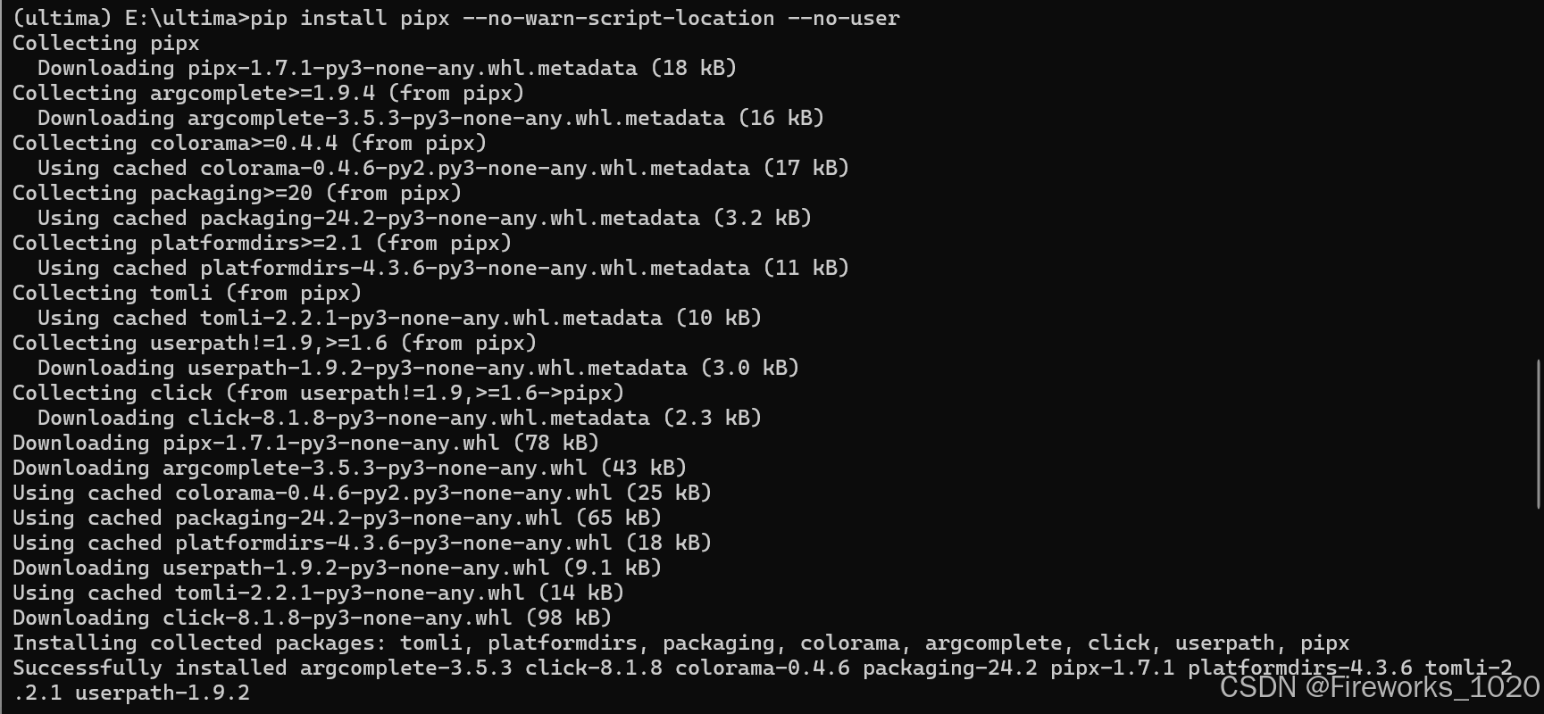 Anaconda将包安装至指定位置 以pipx为例_anaconda pip安装在哪里-CSDN博客