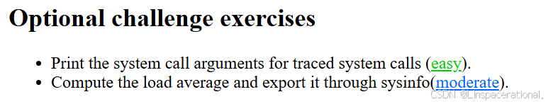 【操作系统实验】xv6-labs之Lab2 System call（optional challenge 2)_xv6lab2-CSDN博客