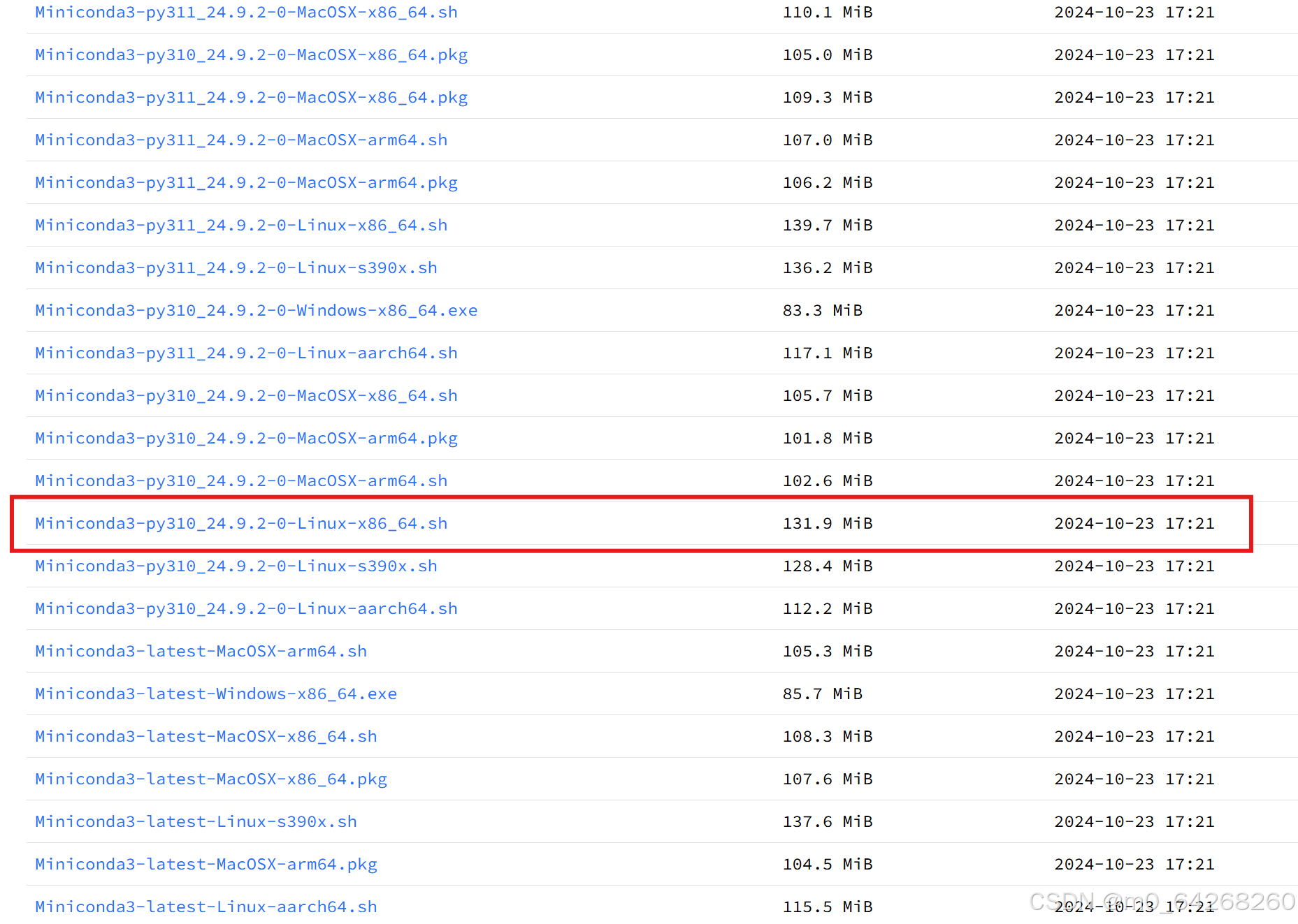 Linux安装miniconda（0基础，超详细版）-CSDN博客
