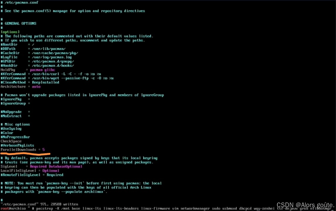 Archlinux安装流程_archlinux安装详细教程-CSDN博客