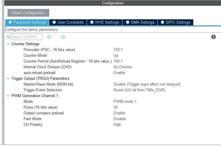 使用STM32CubeMX生成F103定时器配置、PWM配置_stm32f103 cubemx pwm-CSDN博客