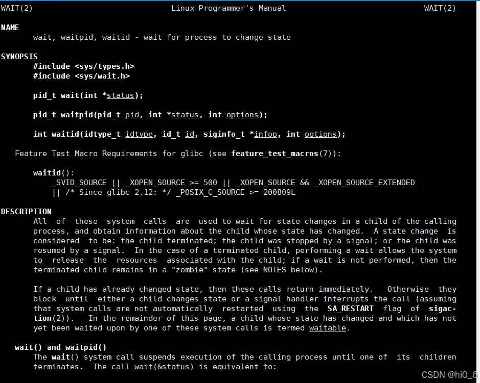 Linux 第十七讲 --- 进程篇（七）--- 进程等待_等待linux-CSDN博客