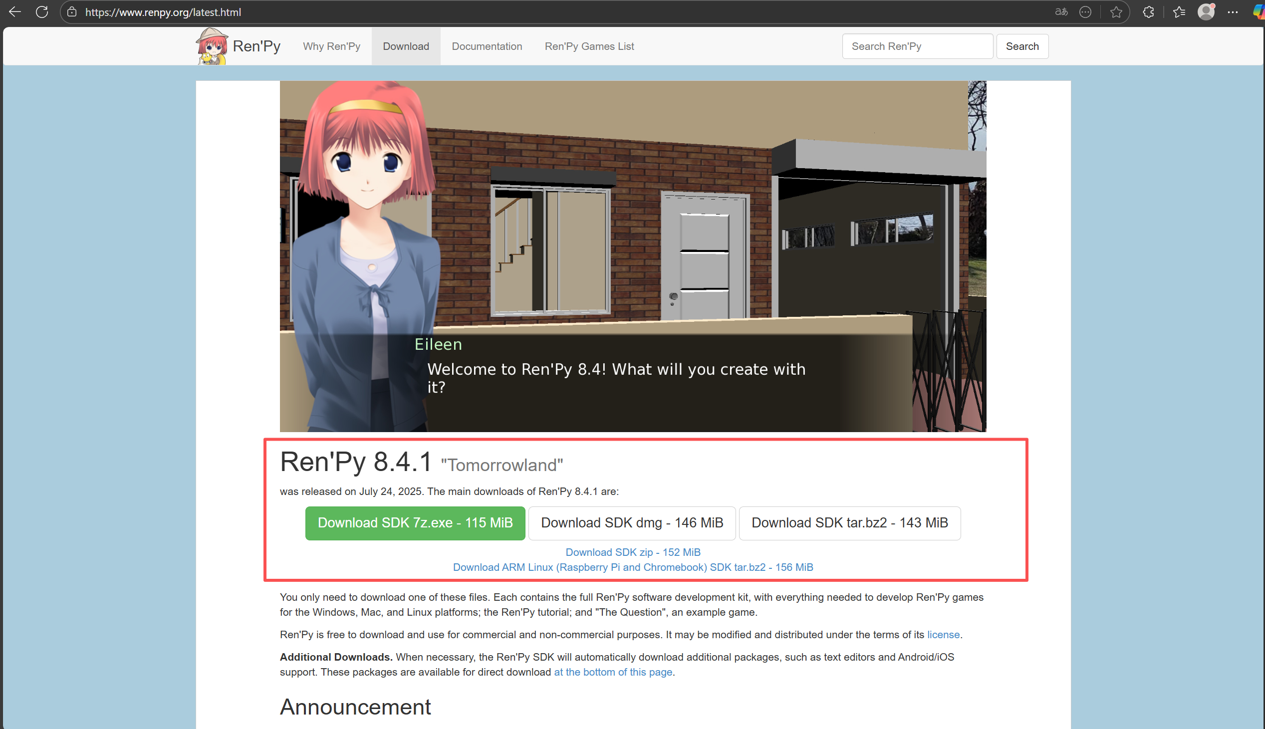 【01】Ren‘Py的安装-CSDN博客