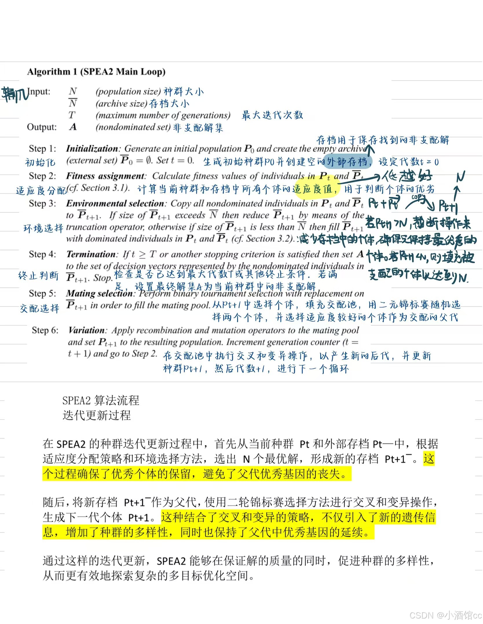 SPEA2学习笔记_spea-ii-CSDN博客