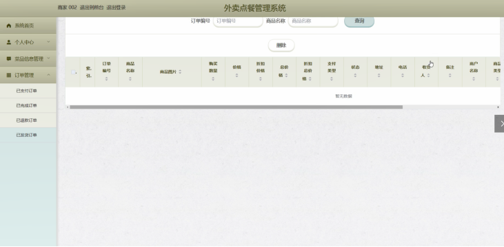 计算机毕业设计springboot外卖点餐管理系统 基于spring Boot的在线餐饮配送平台开发 Spring Boot框架下的外卖订单管理系统设计与实现 Csdn博客