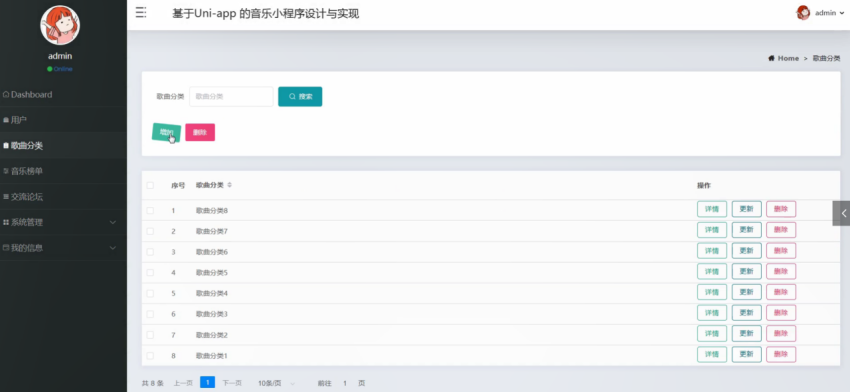 计算机毕业设计之springboot基于Uni-app 的音乐小程序设计与实现-CSDN博客