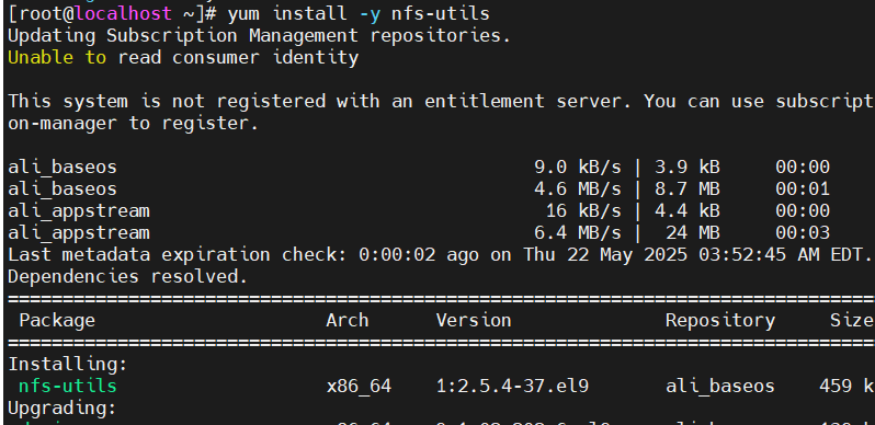 NFS服务器,实现文件共享_nfs 共享文件-CSDN博客