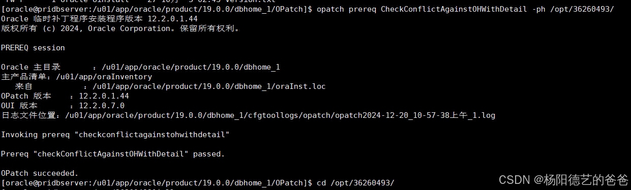 【ORACL 19C 时区版本升级DSTV32-DSTV43（ORA-39405）】_43补丁-CSDN博客