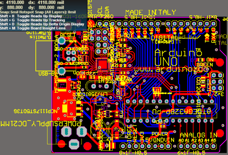 Arduino UNO R3板电路原理图+PCB文件_arduinounor3开发板电路图-CSDN博客
