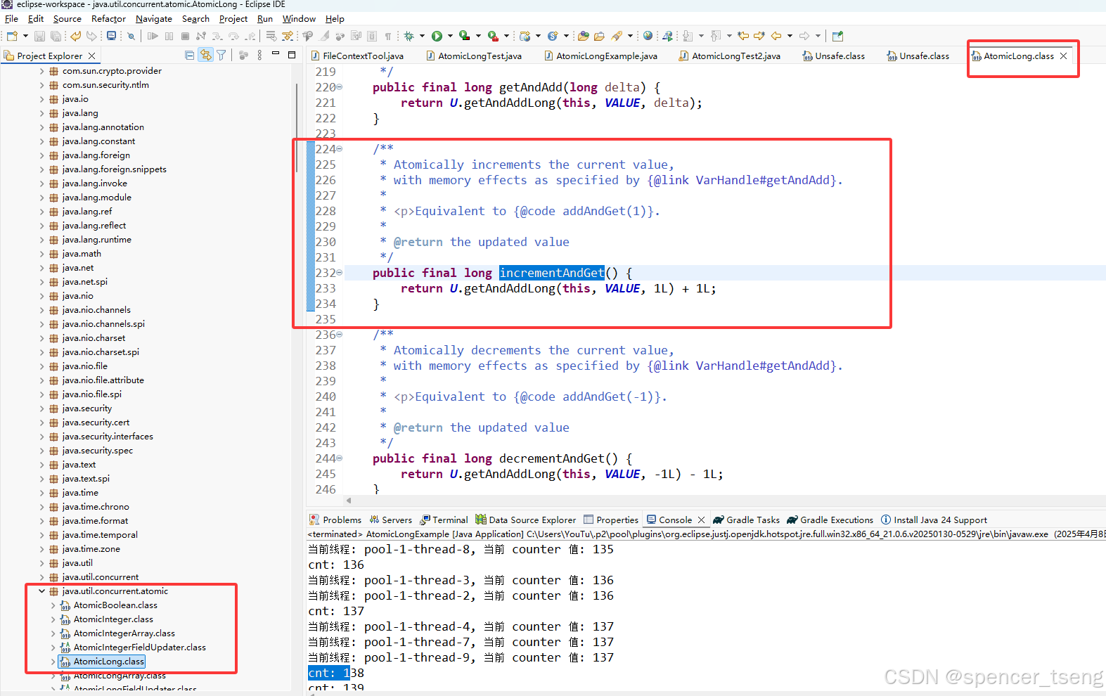 java.util.concurrent.atomic.AtomicLong_java.util.concurrent.atomic.atomiclong.serialversi-CSDN博客