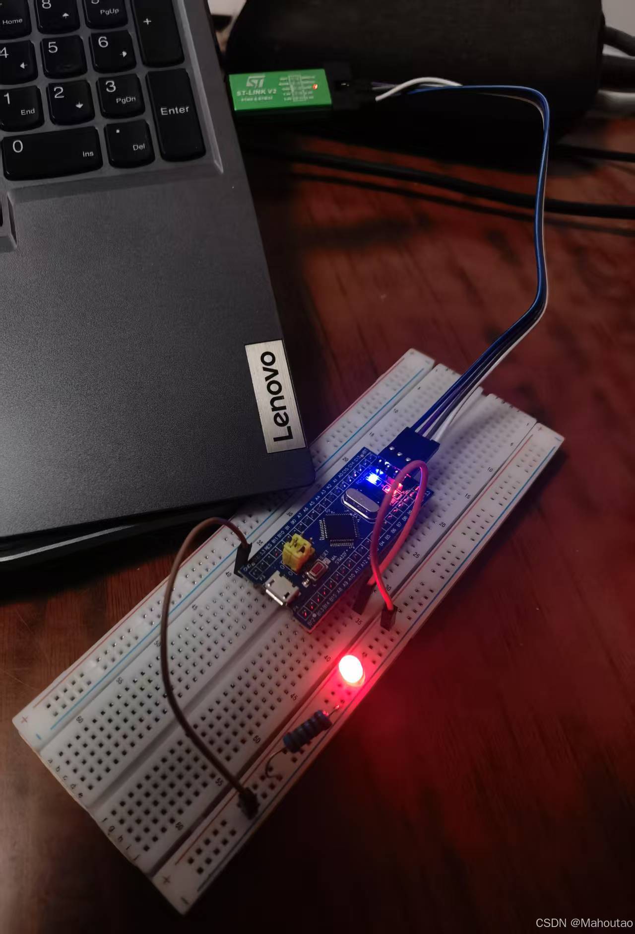 1.使用CubeMX和Keil软件、STLink点亮STM32C8T6_stm32cubemx+keil完成led点亮-CSDN博客