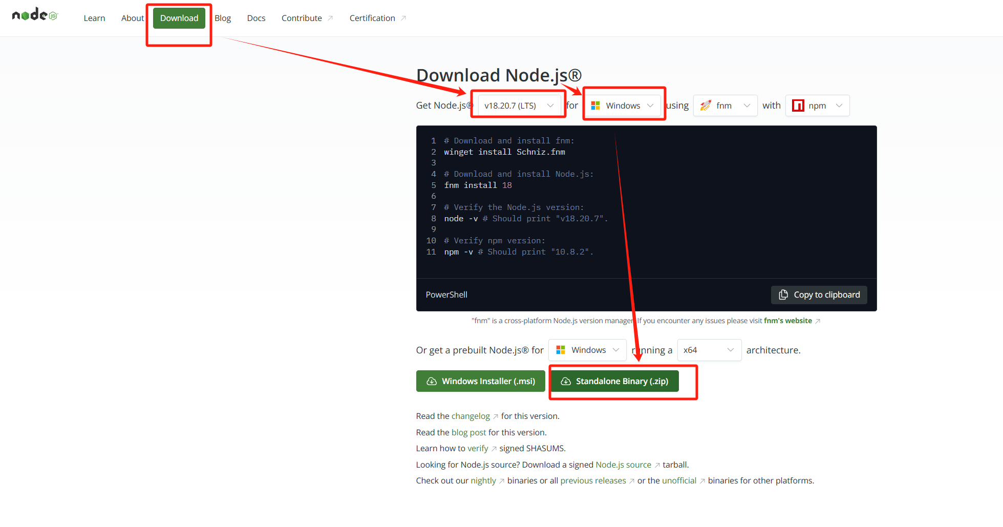 如何用nvm管理众多nodejs版本，详细版本_nodejs版本管理-CSDN博客