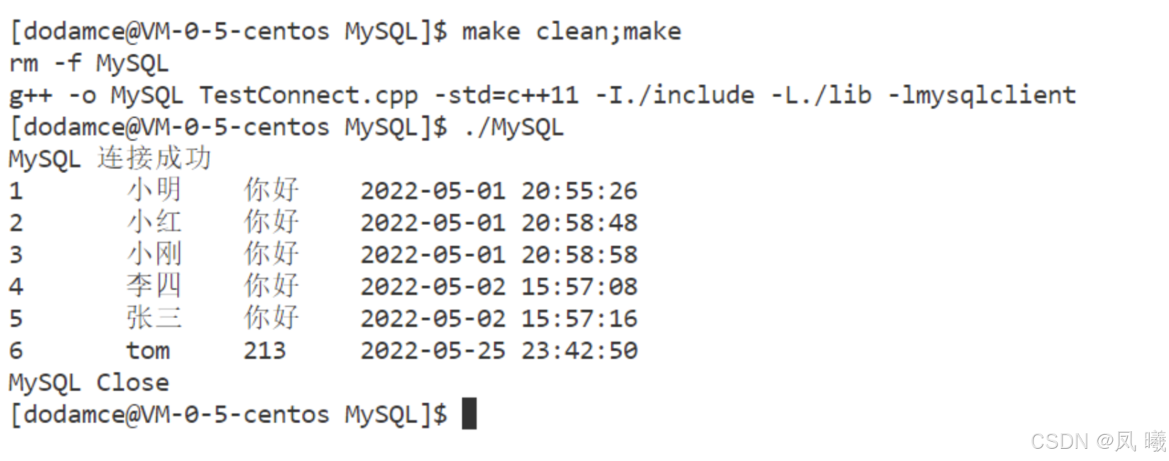 MySQL:函数式编程连接MySQL库_mysql.h-CSDN博客