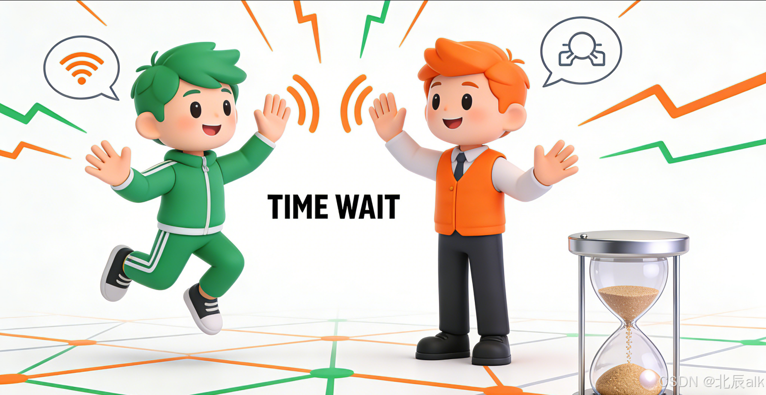 TCP挥手为什么需要TIME_WAIT状态？深入解析四次挥手中的“等待者“-CSDN博客