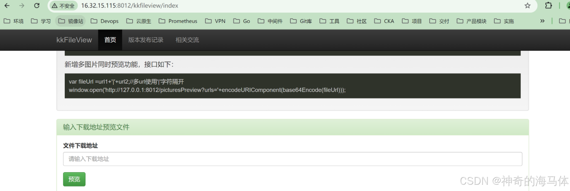 Docker部署kkFileView组件-CSDN博客
