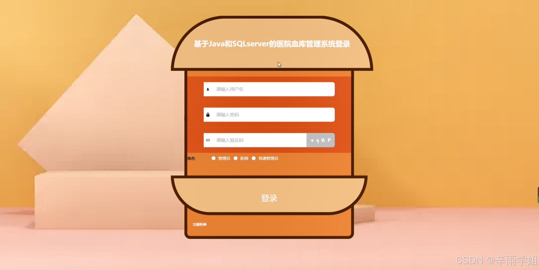 Java计算机毕业设计基于java和sqlserver的医院血库管理系统（开题程序论文） Csdn博客